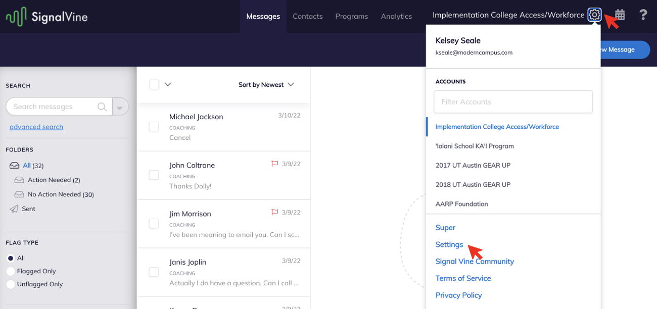 How do I use the Virtual Advisor? – Message Support Resource Portal