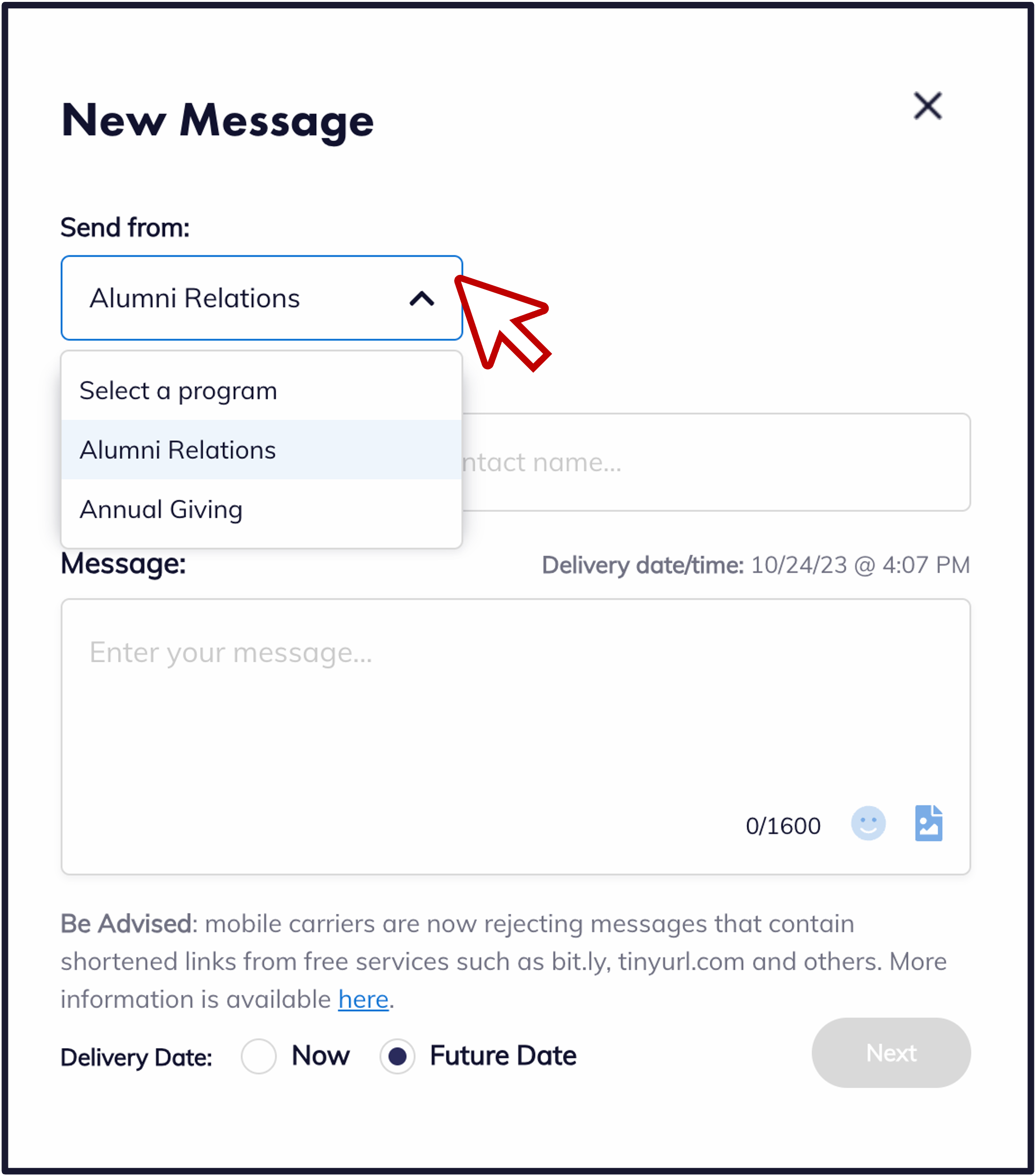 How do I message a list of contacts from a .csv file? – Message Support ...