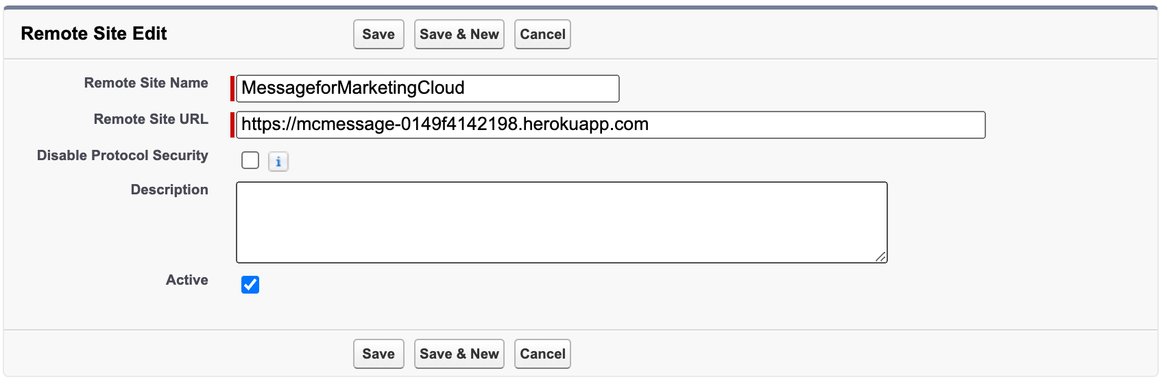 Installing and configuring Message for Marketing Cloud – Message Support Resource Portal